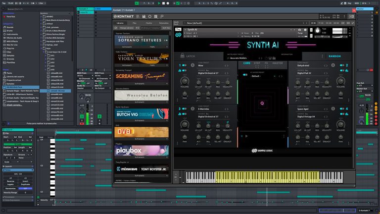 Sample Logic Synth AI KONTAKT | AUDIOTOOLS